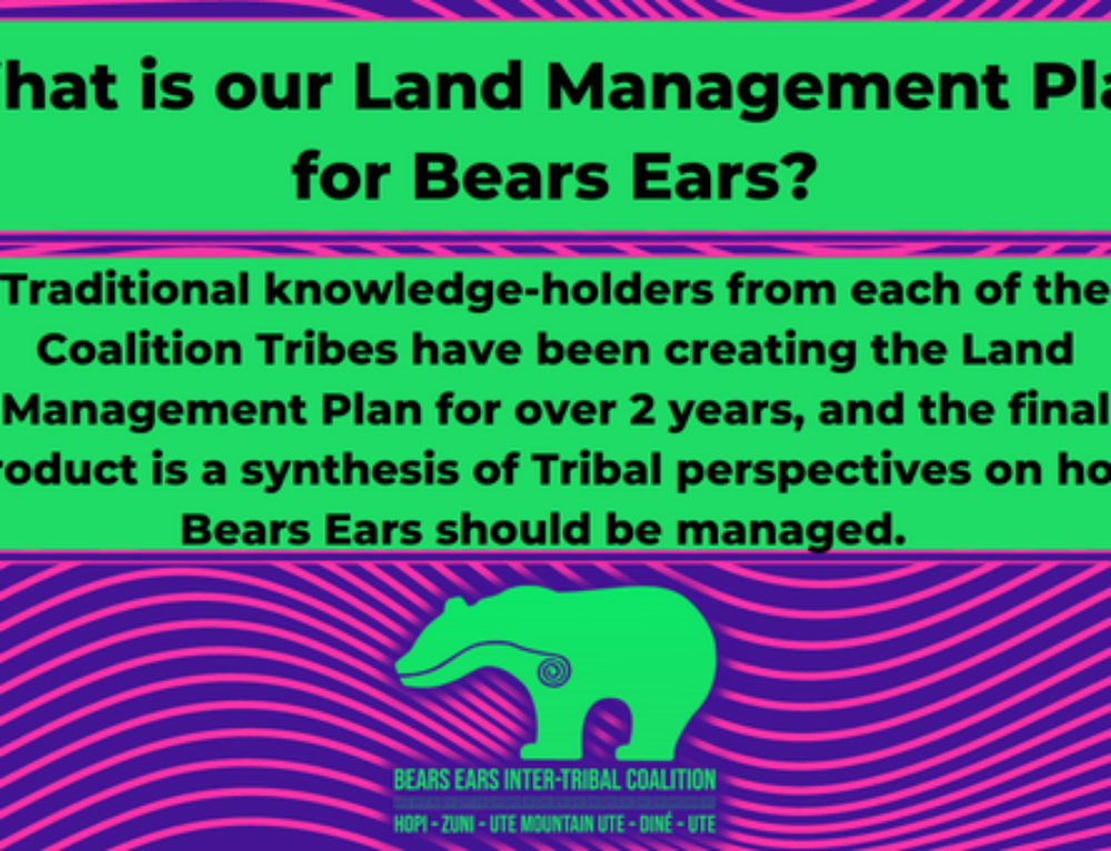 Traditional Knowledge and Bears Ears - Bears Ears Inter-Tribal Coalition