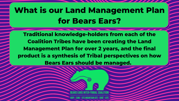 Traditional Knowledge and Bears Ears - Bears Ears Inter-Tribal Coalition